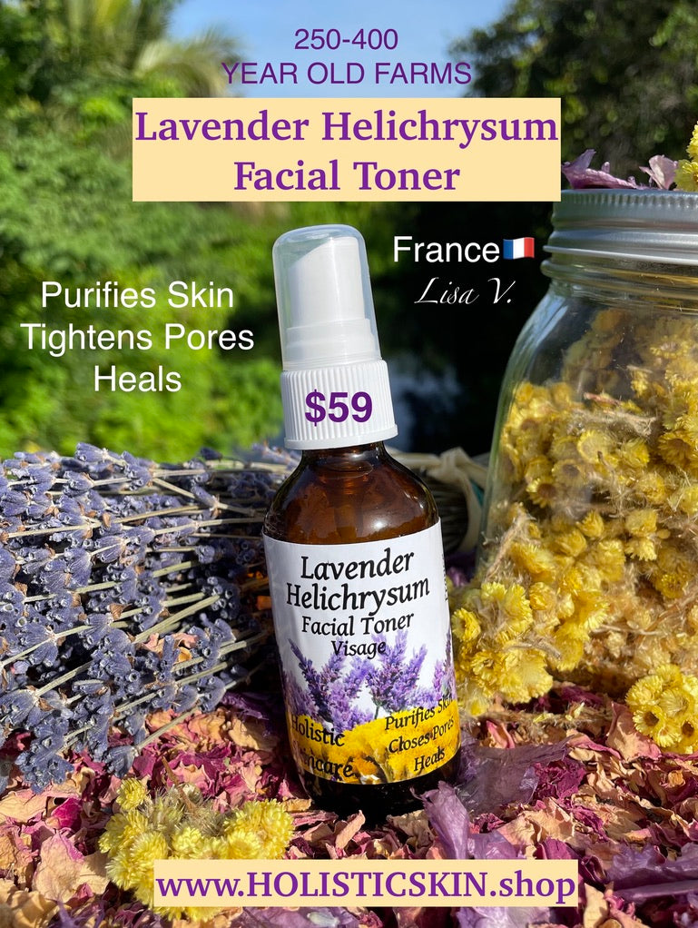 Lavender / Helichrysum Toner – Lisa V. Holistic Skin Care